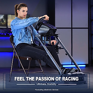 Marada Racing Steering Shifter Mount G920 Racing Wheel Stand Pro Compatible with Logitech G27,G25,G29 G920 Racing wheel; Steering Gaming Wheel Stand Wheel Pedals NOT Included Racing Wheel Stand