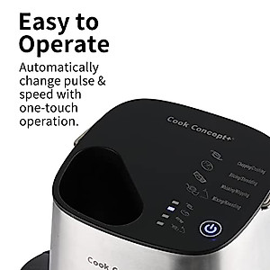 Mnj Food Processors 12 Cup, 1000W, Powerful Meat Grinder, Vegetable Chopper, Dough Kneader, 5 Blades, Electric Blender & Cutter, Chopping, Stainless Steel (Package May Vary)