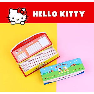 Bandal & Neoul KITTY's Red & Blue Stationery Storage Box (Kitty red)
