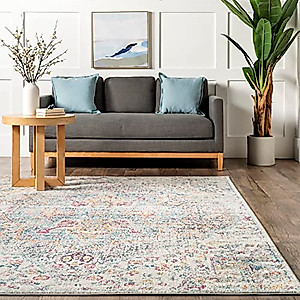 nuLOOM Vintage Maryetta Area Rug, 9' x 12', Blue