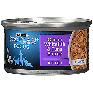 Purina Pro Plan Canned Kitten Ocean Whitefish And Tuna Food, 3 Oz.