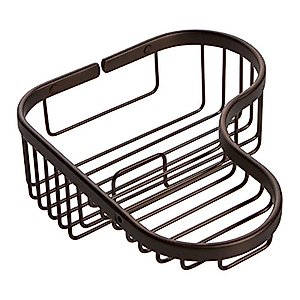Ginger 504L/ORB Splashables Shower, Oil-Rubbed Bronze, Large Combination Corner Basket