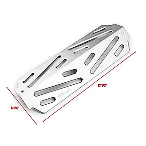 Weber 304 Stainless Steel Heat Deflector and 66033 Flavor Bars for Weber Genesis II and Genesis II LX 400 Series, Genesis ll LX E-440/S-440, Genesis ll S-410/E-410, Genesis ll 435 Gas Grills