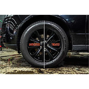 GlassParency Tire Dressing (16 oz.) | No Sling, Non-Greasy Tire Shine Spray | Rich Satin Coating for Rubber, Plastic, Vinyl