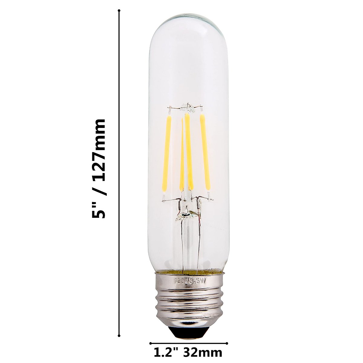Creative Hobbies Large Ceramic Christmas Tree Wiring Kit with 3.5 Watt LED Bulb - Standard (Edison) Base Socket - Perfect for Lighting Large Size Objects and DIY Projects