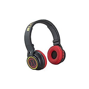 eKids Black Widow Kids Bluetooth Headphones, Wireless Headphones with Microphone Includes Aux Cord, Volume Reduced Kids Foldable Headphones for School, Home, or Travel