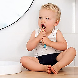 Conni Kids Training Boxer Pants | Soft Shorts Reusable Toddler Potty Training Underwear | Waterproof Easy Pull Up Youth Incontinence Bubble Gum Sizes 4-6