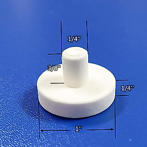 1'' Ceramic Coral Frag Plugs (20-Pack) for Coral Frag Rack