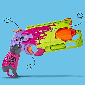 Nerf Zombie Strike Hammershot Blaster, Splatter (Amazon Exclusive)