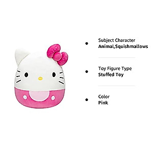 Squishmallows Hello Kitty Pink Bow & Shorts 14-Inch - Sanrio Ultrasoft Stuffed Animal Large Plush Toy, Official Kellytoy