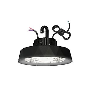 Sokply UFO LED High Bay Light 100W13000LM (370W HPS Eqv.), 5000K Daylight 0-10V Dimmable LED Shop Light with 6Ft Hard Wired Cable, IP65 Waterproof for Warehouse Garage Workshop ETL/DLC Listed(1 Pack)