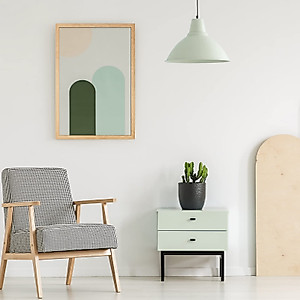 euwazram Rustic Oak 16x24 Frame - Single Frame, 16 x 24 Poster Frame for Artwork, Puzzles, Photos and Movie Posters Picture Frames