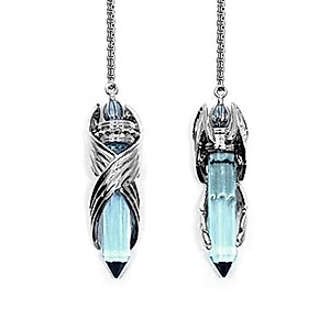 TLSDDTY Yuya Sakaki Necklace Anime Cosplay Alloy Gemstone Necklace Neck Sweater Chain Choker Pendants Deorative Jewelry Costume Accessories