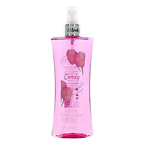 Body Fantasies Body Spray for Women, Cotton Candy Fantasy Fragrance, 8 Ounce