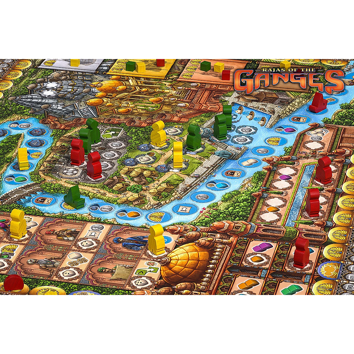 Expansion Pack for Rajas of The Ganges Board Game - 2-4 Players