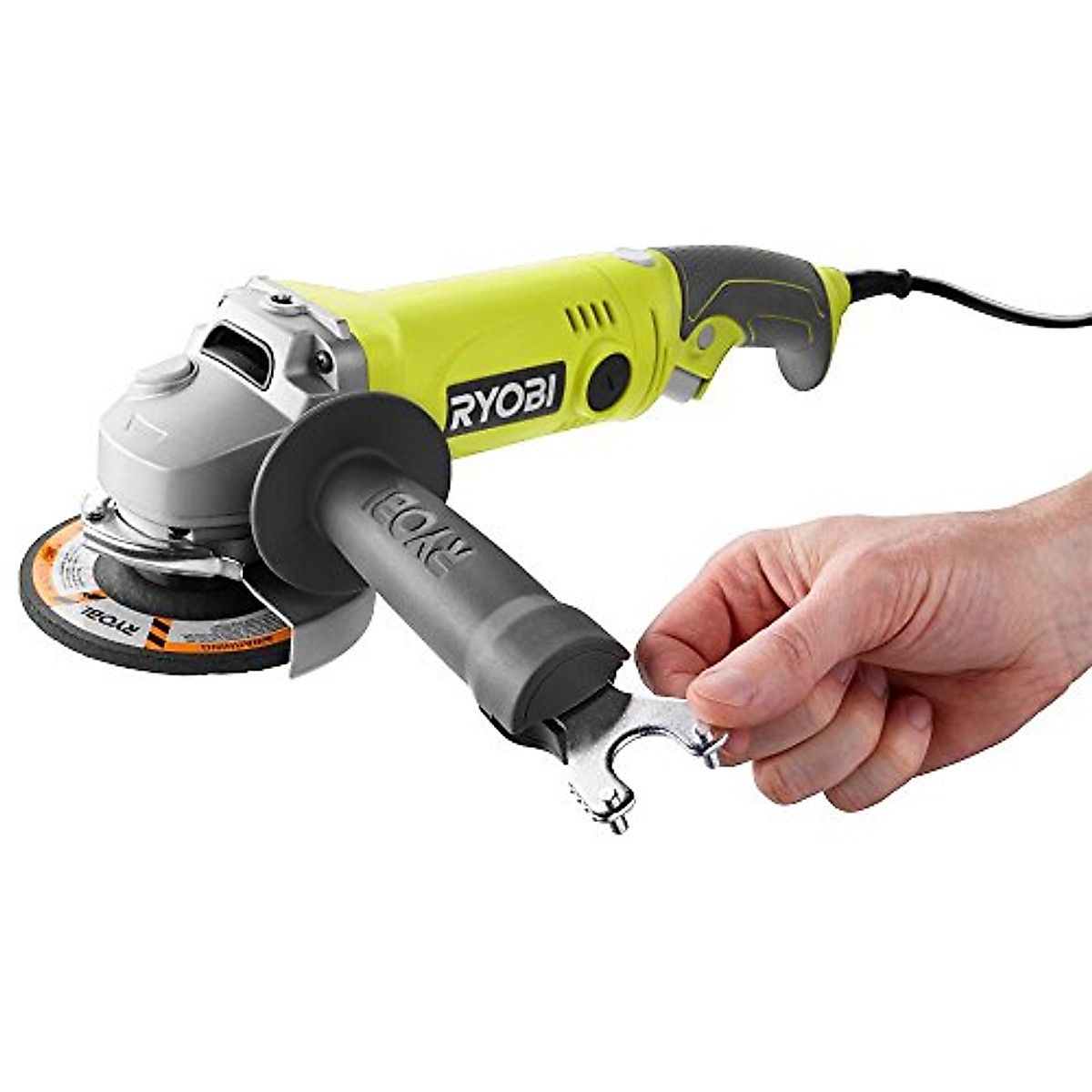 RYOBI 7.5 Amp 4.5 in. Corded Angle Grinder New