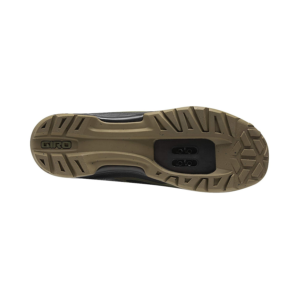 Giro Ventana Fastlace Men's Clipless Mountain Bike Shoes - Black/Olive (2021), 48