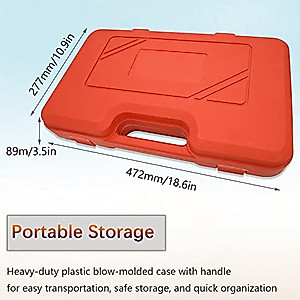 Hose Clamp Pliers Set, 9pcs Wire Long Reach Hose Clamp Pliers Set for Automotive Coolant Radiator Heater and Water Hose with Band Flat or Large Clamps, Clamp Removal Tool by BOOTOP PIN