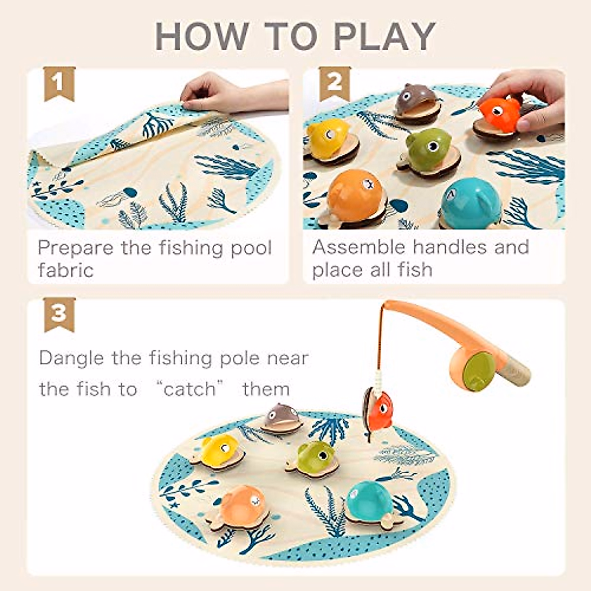 TOP BRIGHT Toys for 2 Year Old, Fishing Toy for 2 Year Old Boy Birthday Gift Birthday 2 Year Old Boy Girl