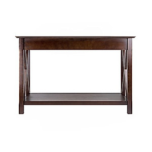 Winsome Wood Xola Occasional Table, Cappuccino finish