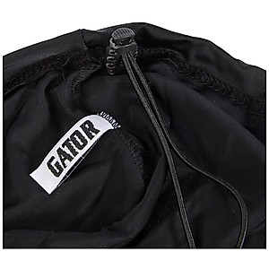 Gator Cases Black Nylon Stretch Mixer Cover; Min 14" x 14" / Max 22"x 22" (GMC-2222)