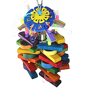 Bonka Bird Toys 00691 Thing-A-Ma-Bob Chewy Bird Toy