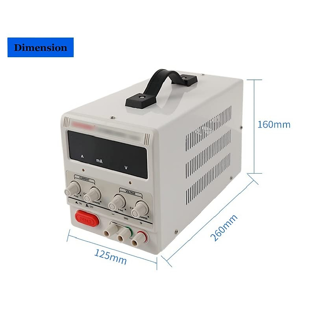 Precision 0-100V,0-3A Adjustable Switch Power Supply Digital Regulated Lab Grade