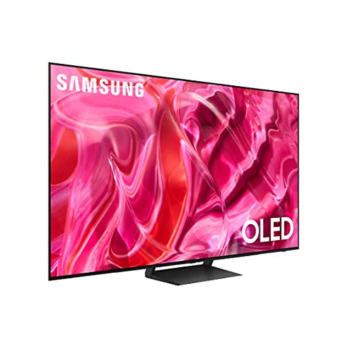 SAMSUNG QN55S90CAFXZA 55 Inch 4K OLED Smart TV with AI Upscaling with a 7S-PS4-US1 4-Outlet Power with Omniport USB (2023)(USED)