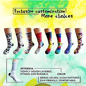 Great Pyrenees Pizza Funny Athletic Socks Best Socks for Women and Men Running Travel