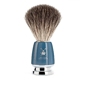 MÜHLE RYTMO 4-piece Pure Badger Double Edge Safety Razor (Closed Comb) Shaving Set For Men - Perfect for Every Day Use, Barbershop Quality Close Smooth Shave