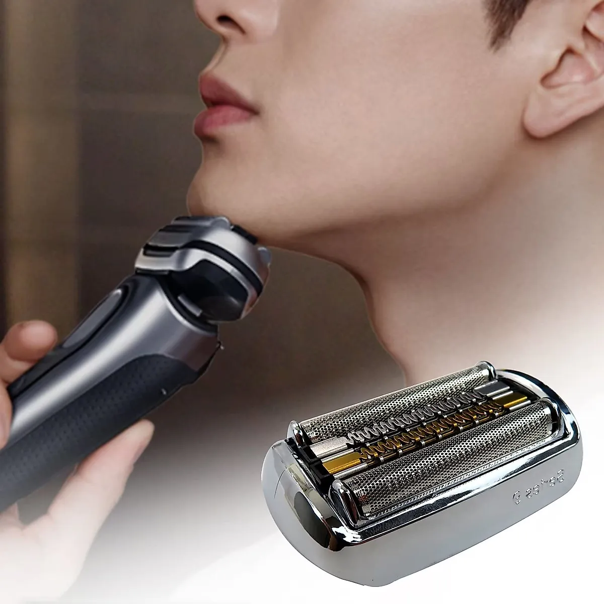 2023 Version Series 9 92S 94M Replacement Electric Shaver Replacement Head for Br aun All 2023 Version Series 9 Electric Razors 9290cc, 9291cc, 9370cc, 9293s, 9385cc, 9390cc, 9330s, 9296cc Silver