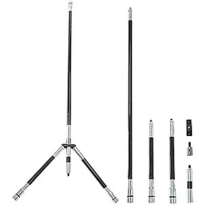 SHARROW Archery Balance Bar Stabilizer Set 30" 10" 4" Carbon Fiber Bow Stabilizer for Recurve Bow and Compound Bow Hunting Shootings