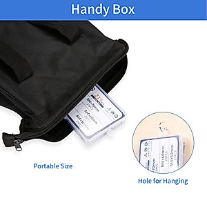 WELLOCKS Drywall Screws 215 PCS M4×25mm to 70mm Wood Screws Self Tapping Assortment Steel Black Bugle Head Coarse Phillips Sharp Point Fast Drilling for Home Handmade Repair Installation(D179)