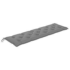 imasay Garden Bench Cushion Gray 70.9x19.7 x2.8 Fabric