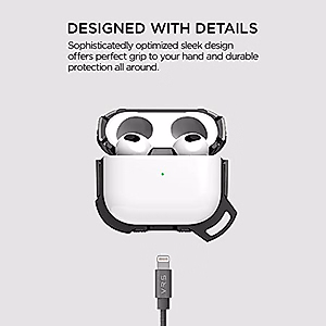 VRS Design Acitve for Apple Airpods 3 Case (2021) (Black)