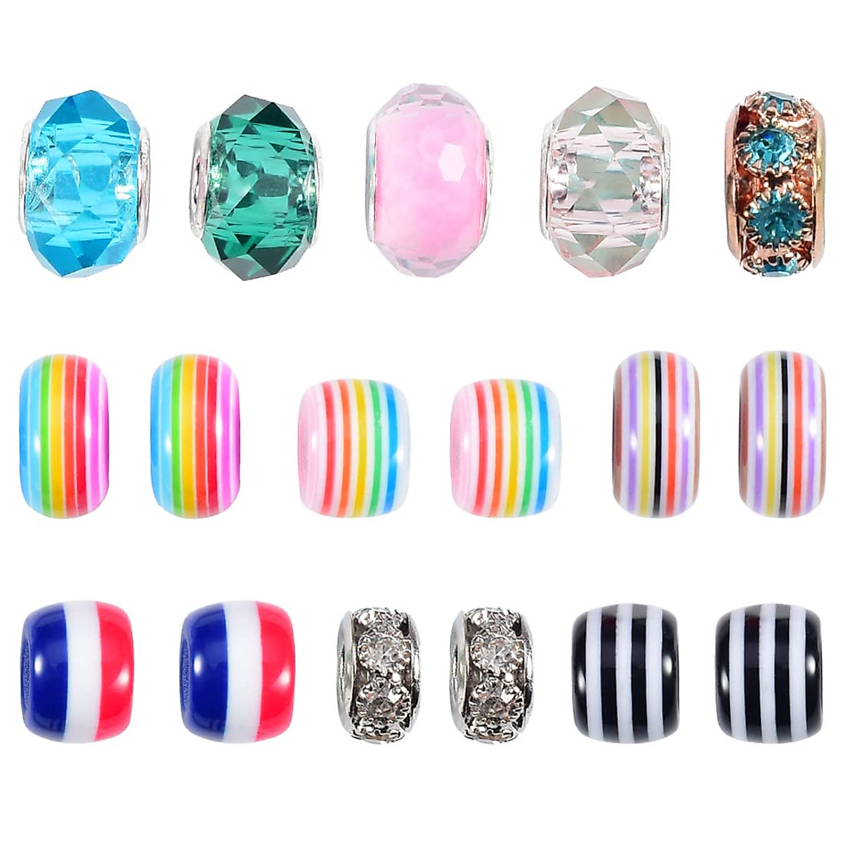 COO&KOO Charm Bracelet Making Kit, Jewelry Making Supplies Mermaid Unicorn Gifts for Teen Girls Crafts for Girls Ages 8-12