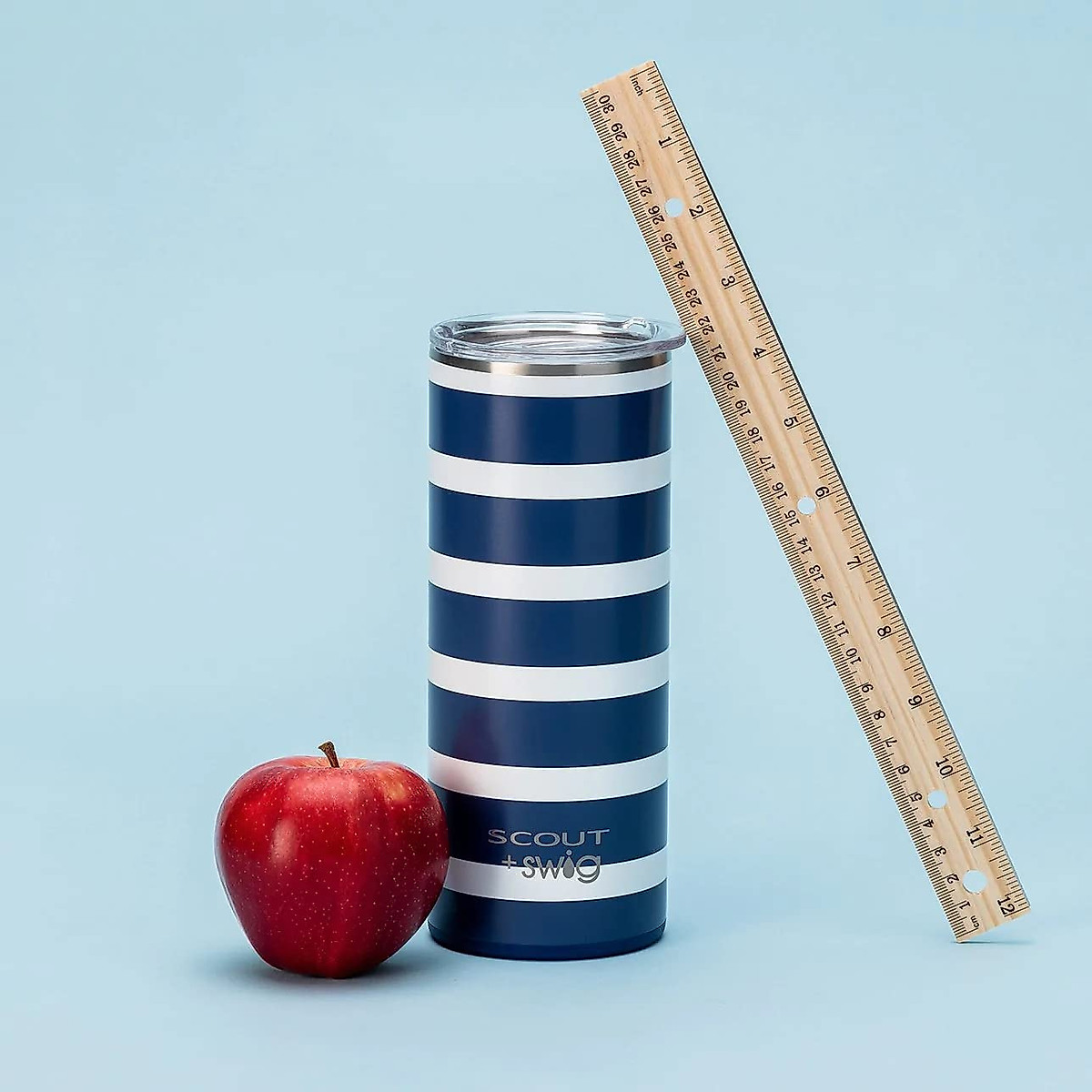 Swig Life 20oz Triple Insulated Stainless Steel Tumbler with Spill-Resistant Lid, Dishwasher Safe, Double Wall, and Vacuum Sealed Coffee Tumbler in Rad Racer Print (Multiple Patterns)