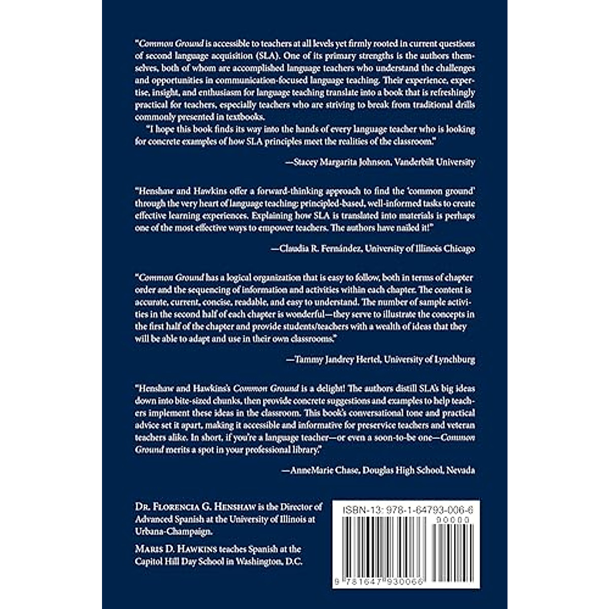 Common Ground: Second Language Acquisition Theory Goes to the Classroom