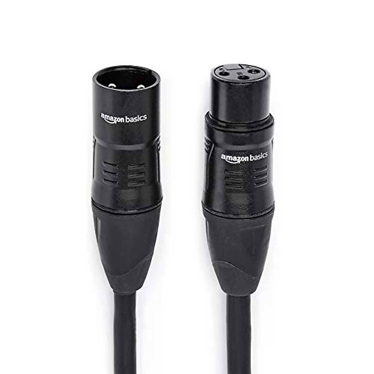 Amazon Basics XLR 4-Conductor Star Quad Balanced Microphone Cable - 50-Foot, Black