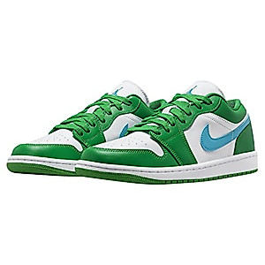Jordan Air 1 Low Women Lucky Green/White/Aquatone DC0774 304 - Size 9.5w