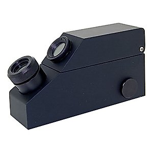 Ade Advanced Optics GL500 Gemological Gemstone Gem Refractometer Built-in Light, Aluminum Body with Optic Lens