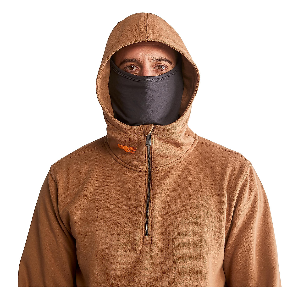 Timberland PRO mens Honcho Sport Double Duty Pullover Hooded Sweatshirt, Dark Wheat, X-Large US