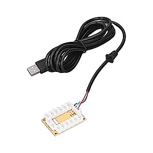 Qinlorgo Joystick Kit, USB Encoder Fight Sticks Multipurpose Retro Simple Installation for Game Halls