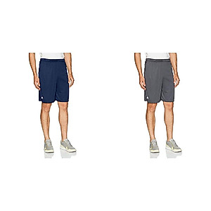 Russell Athletic Men's Dri-Power Performance Short with Pockets, Navy & Stealth, L