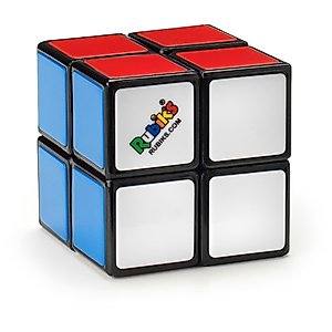Rubik's Cube Mini, Original 2x2 Rubik's Cube, Puzzle Fidget Cube, Fidget Toy, Brain Teasers, Stocking Stuffers, Christmas Gifts for Teens, for Ages 8+