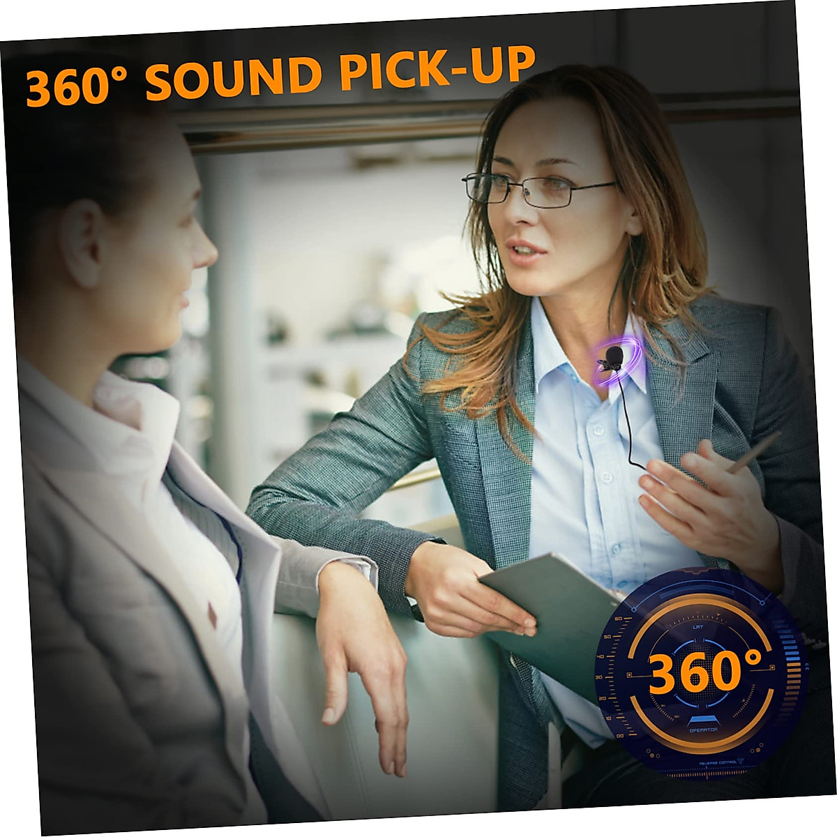 ibasenice 3pcs Lavalier Microphone Mic for Laptop Revers Lavalier Microfoons Lavalier Lapel Microphone Noise Reduction Headset Headphones Mic Recording Microphone Computer PVC Tie Clips