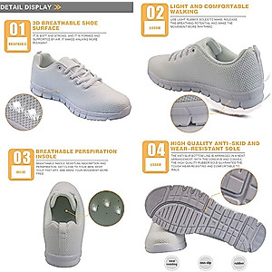 Dremagia Cute Teeth Print Women’s Running Tennis Shoes Lightweight Casual Walking Sneakers