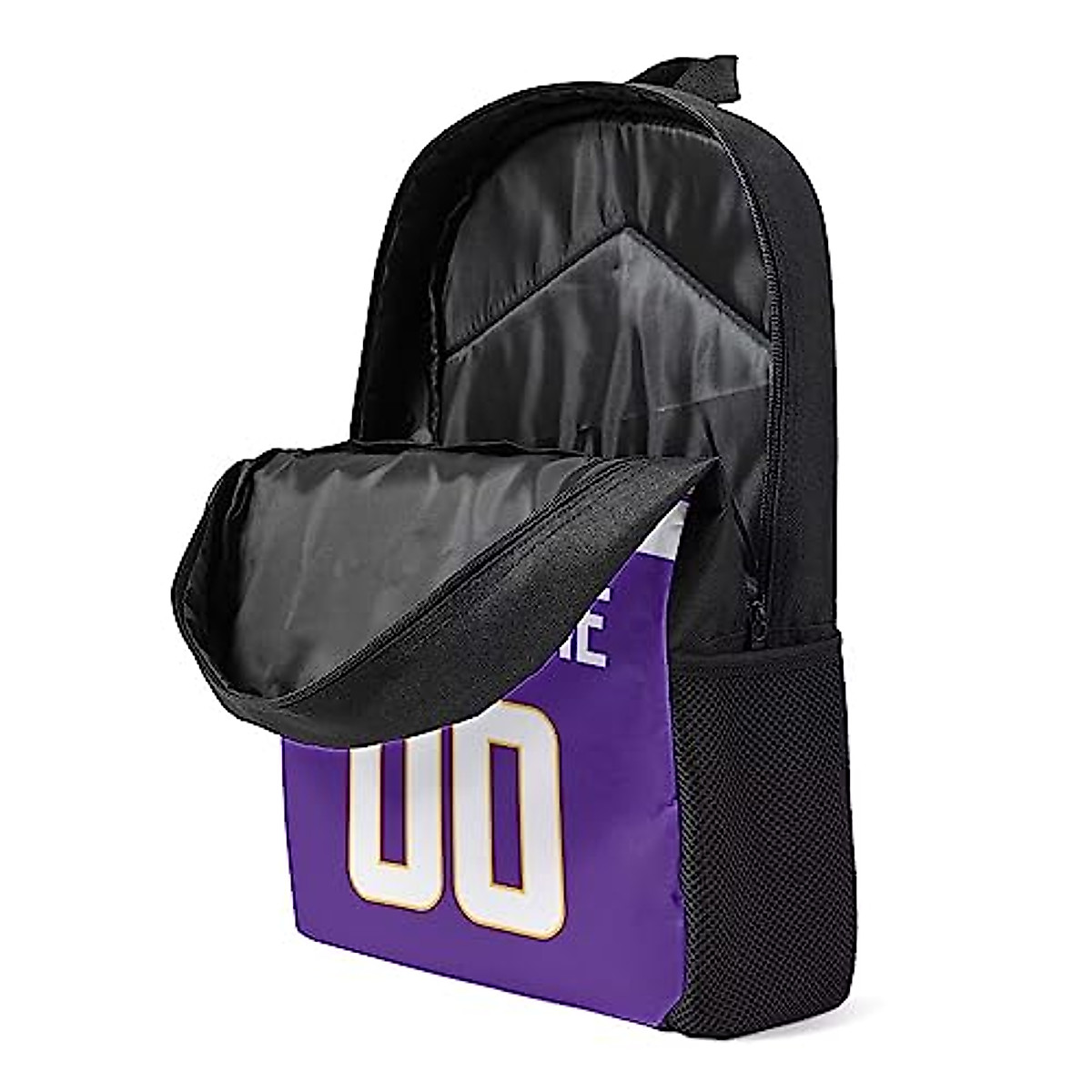 Minnesota Custom Backpack High Capacity,Laptop Bag Travel Bag,Add Personalized Name And Number，Gifts For Football Fans