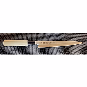 Satake Made In Japan Molybdenium Vanadium Stainless Steel Chef's Knife (801-546 Sashimi Blade 210mm)