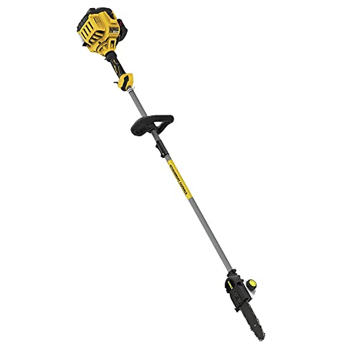 DEWALT Gas Pole Saw, 27cc, 10-inch, Attachment Capable (DXGP210)